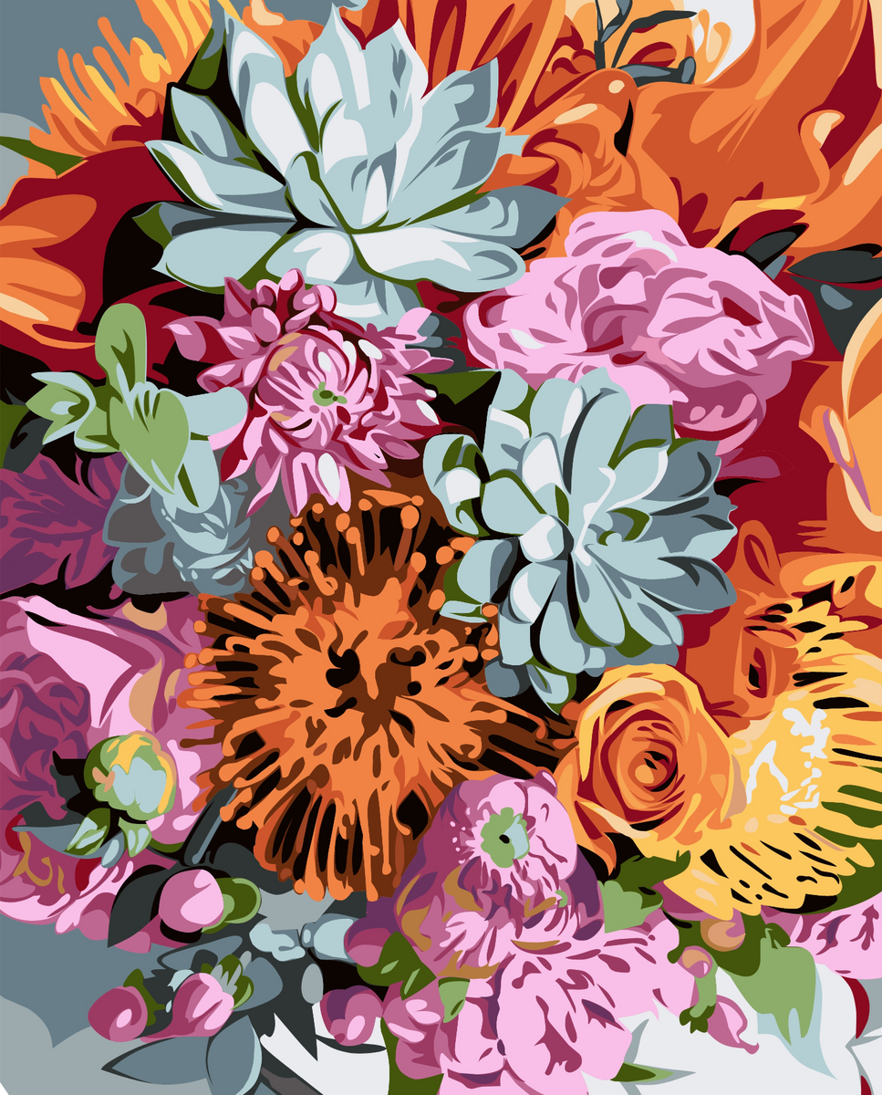 Best Paint by Numbers Kits | Be Bubbly | Pink Picasso Kits